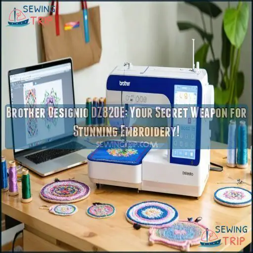Brother Designio DZ820E: Your Secret Weapon for Stunning Embroidery!