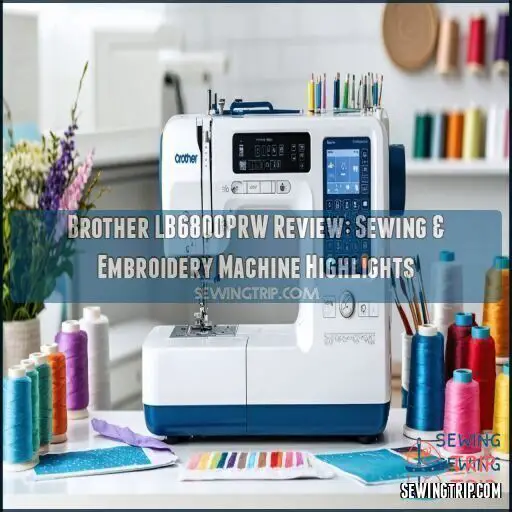 Brother LB6800PRW Review: Sewing & Embroidery Machine Highlights