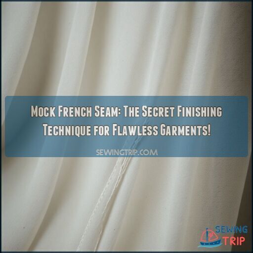 Mock French Seam: The Secret Finishing Technique for Flawless Garments!