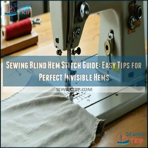 Sewing Blind Hem Stitch Guide: Easy Tips for Perfect Invisible Hems