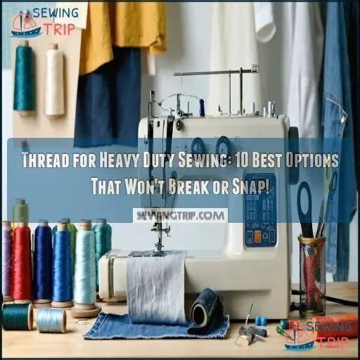 Thread for Heavy Duty Sewing: 10 Best Options That Won't Break or Snap!