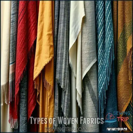 Woven Fabrics List Examples: Types, Uses, and Popular Options