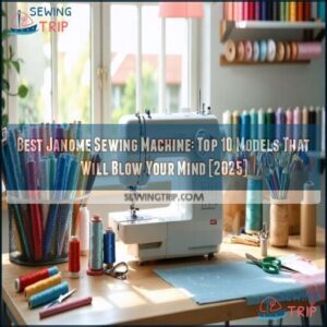 Janome Sewing Machine Models: Top Picks & Features for Every Budget