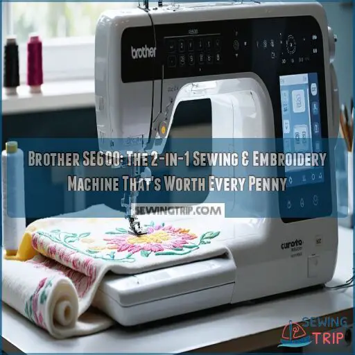 Brother SE600: The 2-in-1 Sewing & Embroidery Machine That's Worth ...