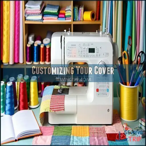 Simple Sewing Machine Cover Project - Easy DIY With Free Patterns!