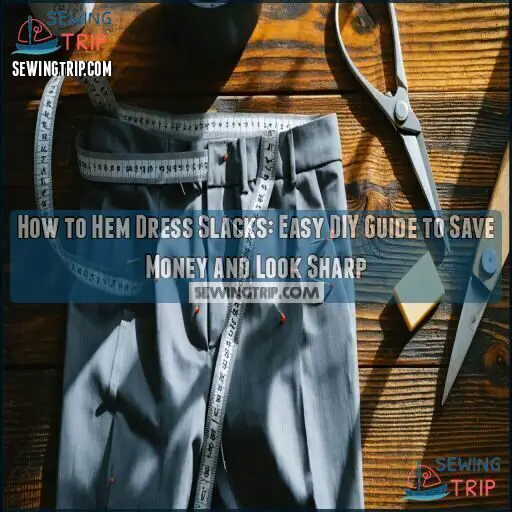 How to Hem Dress Slacks: Easy DIY Guide to Save Money and Look Sharp