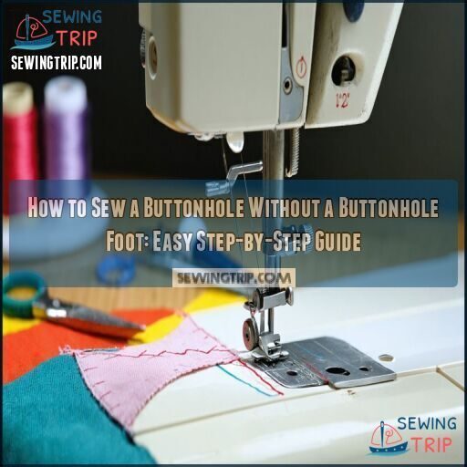 How to Sew a Buttonhole Without a Buttonhole Foot: Easy Step-by-Step Guide
