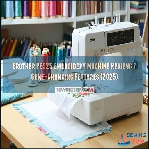 Brother PE525 Embroidery Machine Review: 7 Game-Changing Features (2025)