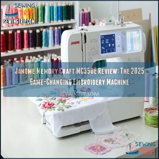 Janome Memory Craft MC350E Review: The 2025 Game-Changing Embroidery ...