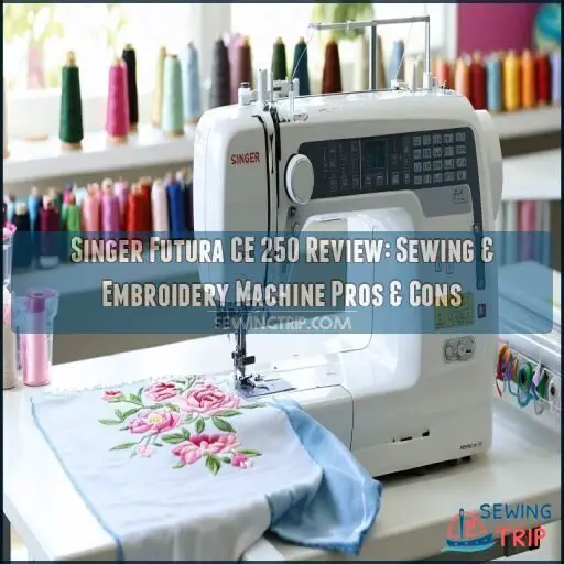 Singer Futura CE 250 Review: Sewing & Embroidery Machine Pros & Cons
