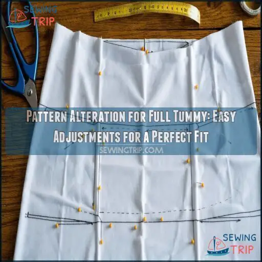 Pattern Alteration for Full Tummy: Easy Adjustments for a Perfect Fit