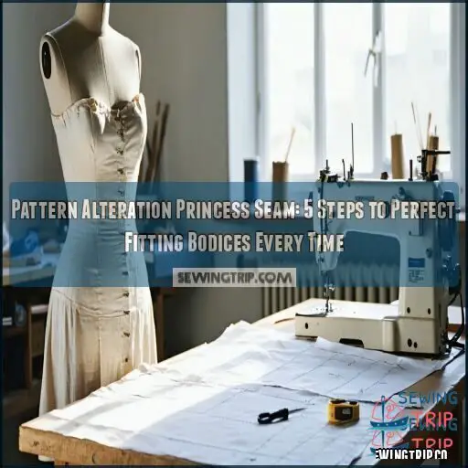 Pattern Alteration Princess Seam: 5 Steps to Perfect Fitting Bodices ...