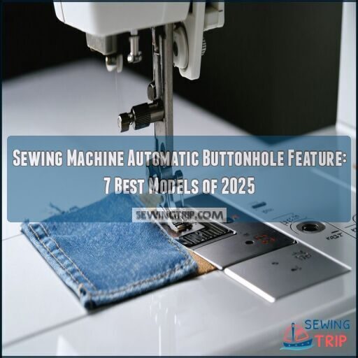 Sewing Machine Automatic Buttonhole Feature: 7 Best Models of 2025