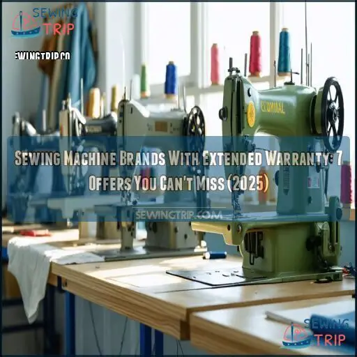 Sewing Machine Brands With Extended Warranty: 7 Offers You Can't Miss ...