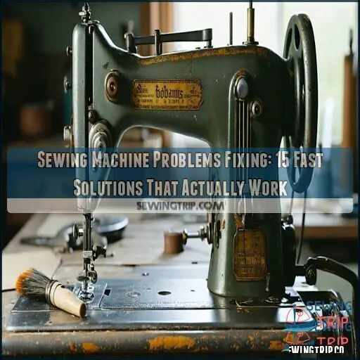 Sewing Machine Problems Fixing: 15 Fast Solutions That Actually Work