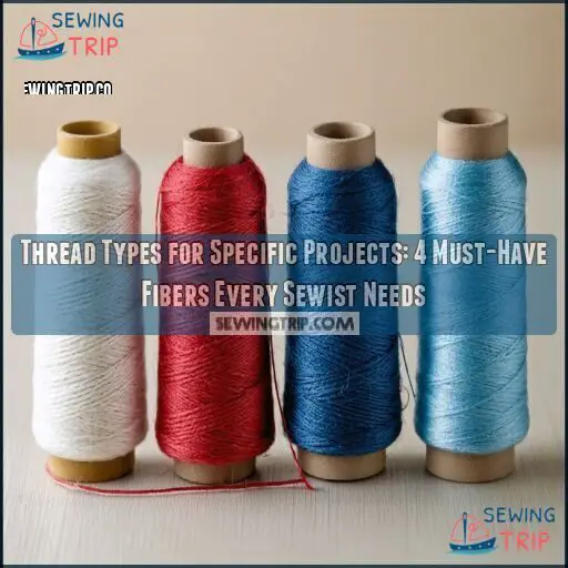 Thread Types for Specific Projects: 4 Must-Have Fibers Every Sewist Needs
