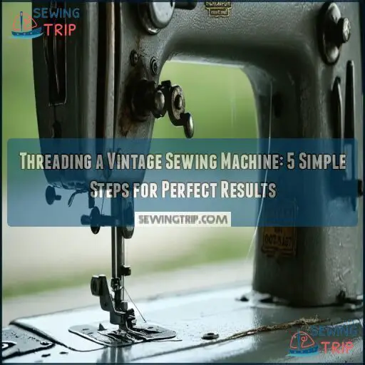 Threading a Vintage Sewing Machine: 5 Simple Steps for Perfect Results
