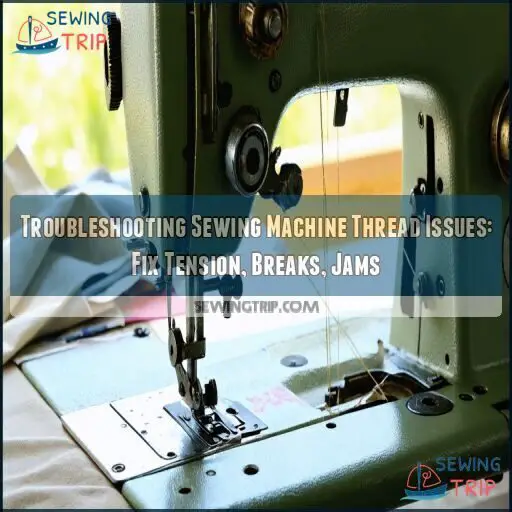 Troubleshooting Sewing Machine Thread Issues: Fix Tension, Breaks, Jams