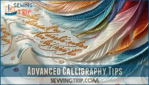 How to Sew Calligraphy: Easy Stitches & Fonts for Stunning Designs