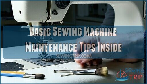 Basic Sewing Machine Maintenance Tips Inside