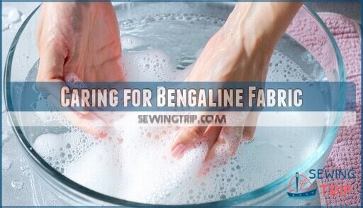 Bengaline Fabric Care Instructions: Wash, Dry, and Maintain Properly