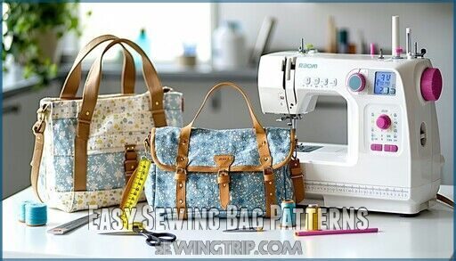 Easy Sewing Machine Bag Patterns to Sew Now