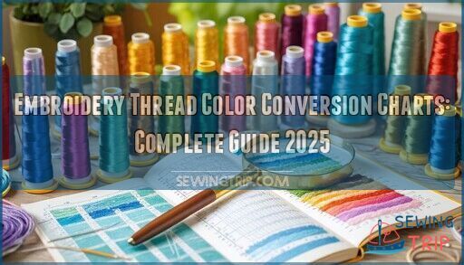 Embroidery Thread Color Conversion Charts: Complete Guide 2025