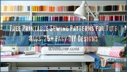 Free Printable Sewing Patterns for Tote Bags: 25+ Easy DIY Designs
