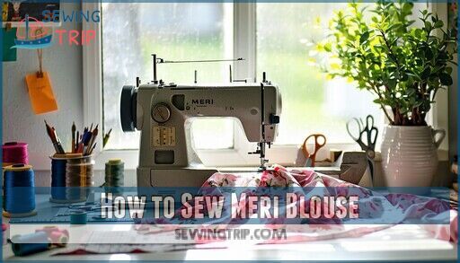 How to Sew Meri Blouse Easily