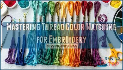 Thread Color Matching Guide: Charts, Tips, and Systems for Embroidery