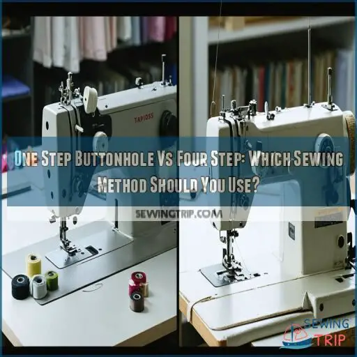 One Step Buttonhole Vs Four Step: Which Sewing Method Should You Use?