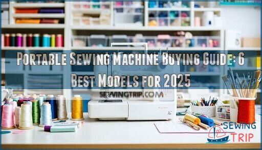 Portable Sewing Machine Buying Guide: 6 Best Models for 2025