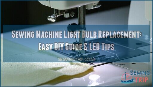 Sewing Machine Light Bulb Replacement: Easy DIY Guide & LED Tips