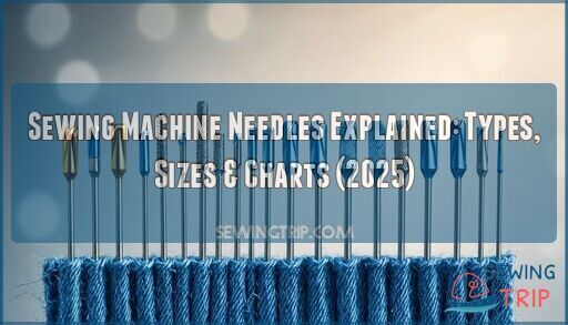 Sewing Machine Needles Explained: Types, Sizes & Charts (2025)