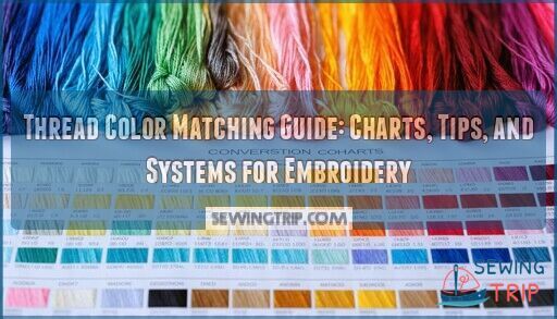 Thread Color Matching Guide: Charts, Tips, and Systems for Embroidery