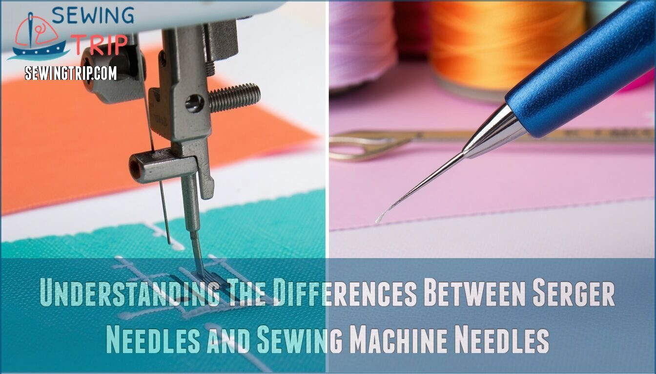 Sewing Machine Needles Vs Serger Needles: Key Differences Explained