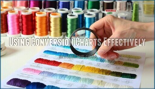 Embroidery Thread Color Conversion Charts: Complete Guide 2025