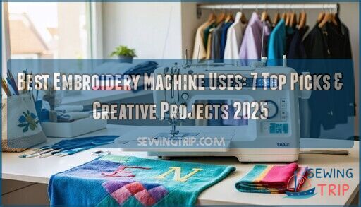 Best Embroidery Machine Uses: 7 Top Picks & Creative Projects 2025