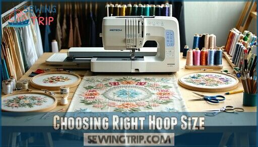 Embroidery Machine Hoop Sizes: Complete Guide + Charts & Tips