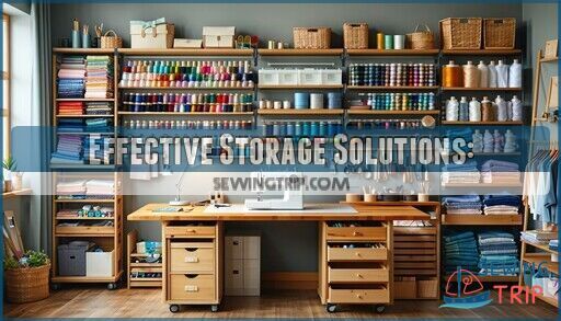 How To Design A Sewing Studio 7 Smart Space Storage Tips