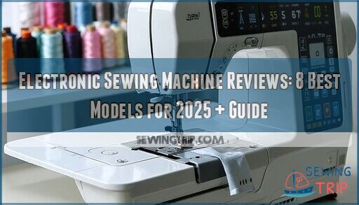 Electronic Sewing Machine Reviews: 8 Best Models for 2025 + Guide