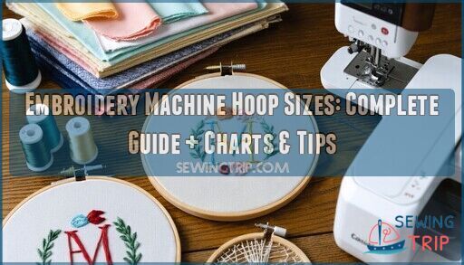 Embroidery Machine Hoop Sizes: Complete Guide + Charts & Tips
