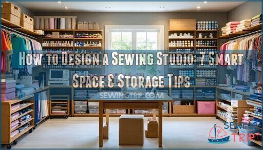 How to Design a Sewing Studio: 7 Smart Space & Storage Tips