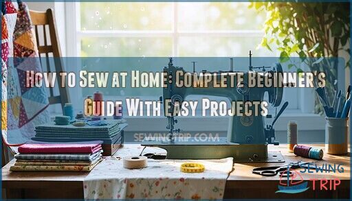 How to Sew at Home: Complete Beginner's Guide With Easy Projects