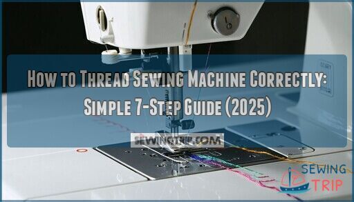 How to Thread Sewing Machine Correctly: Simple 7-Step Guide (2025)