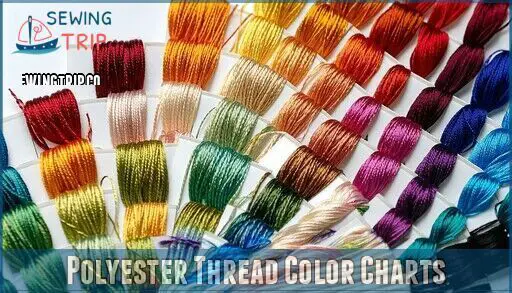 Machine Embroidery Thread Color Charts: Complete Guide + Conversion ...