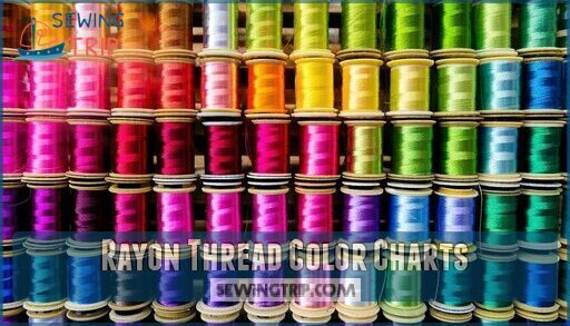 Machine Embroidery Thread Color Charts: Complete Guide + Conversion ...