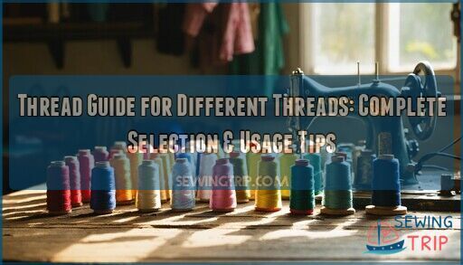 Thread Guide for Different Threads: Complete Selection & Usage Tips