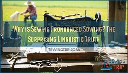 Why is Sewing Pronounced Sowing? The Surprising Linguistic Truth