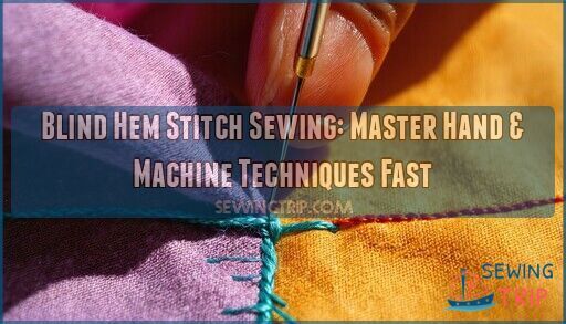 Blind Hem Stitch Sewing: Master Hand & Machine Techniques Fast